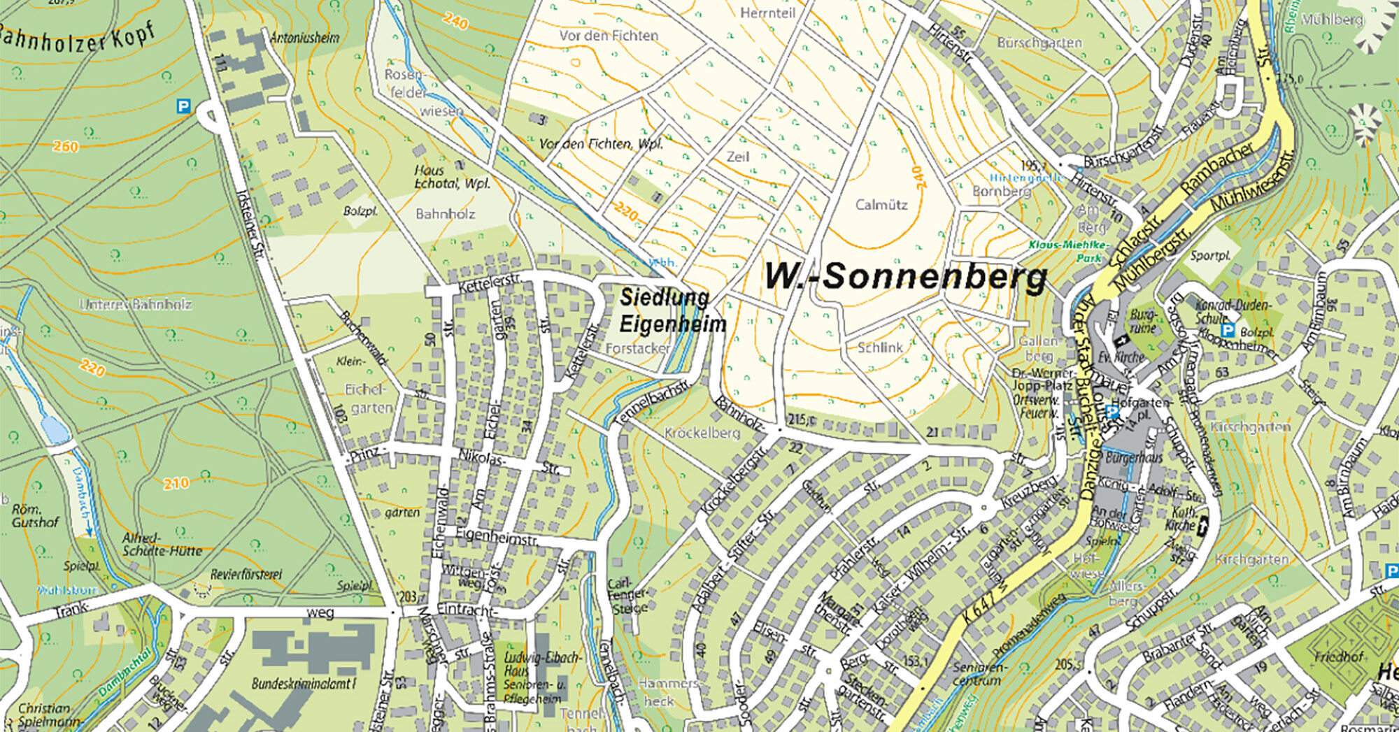 Sonnenberg | State capital Wiesbaden